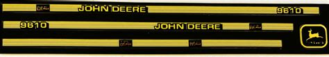 decal 1 64 john deere combine 9610 set dj1574 midwest decals and farm