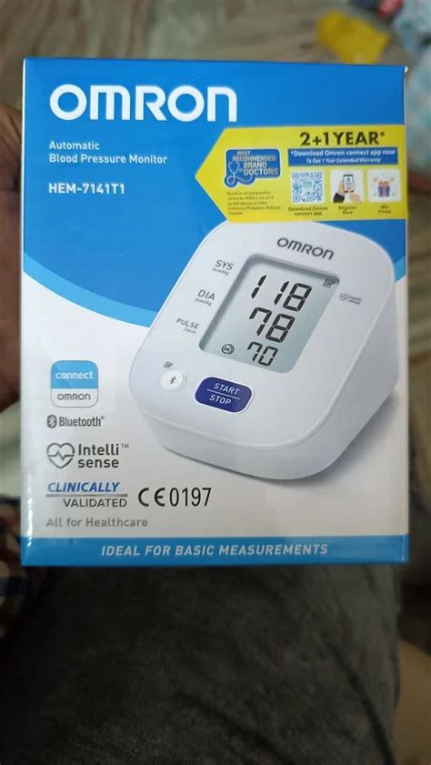 Omron Bp Monitor Small Adult Cuff Model Number Hem 8712 At ₹ 1700 Piece In Hyderabad