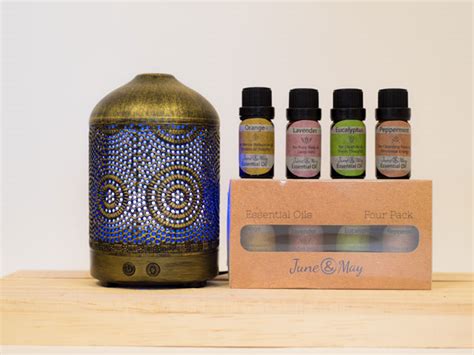 June And May Aroma Essential Oil Diffuser Stacksocial