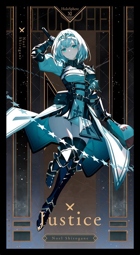 Shirogane Noel And Shirogane Noel Hololive Drawn By Ishihara