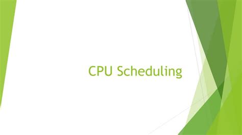 Multilevel Queue Mlq Cpu Schedulingpptx