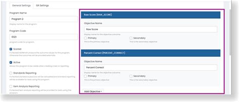 Configure A Program