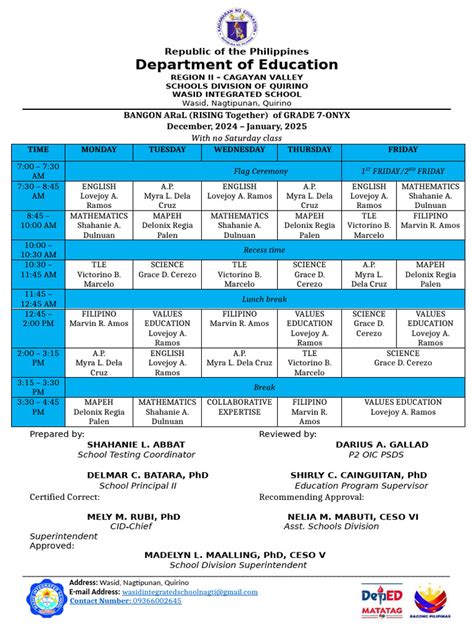 Bangon Aral Class Program Pdf Philippines Public Administration