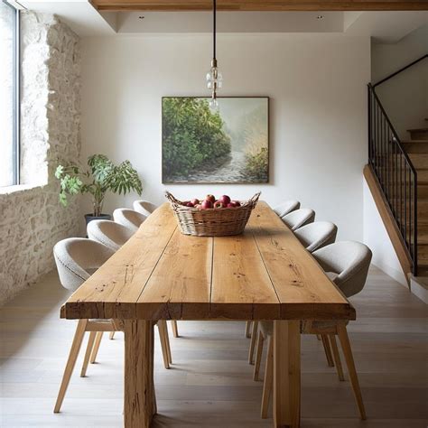 Wooden Table Dining Table Rustic Table Kitchen Table Farmhouse