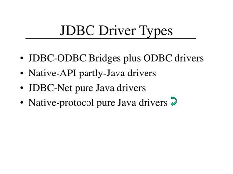 Ppt A Jdbc Driver Supporting Data Source Integration Powerpoint Presentation Id3288716