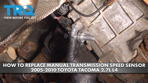 How To Replace Manual Transmission Speed Sensor 2005 2010 Toyota Tacoma
