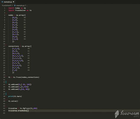 I Made A Python Module To Solve 2d Simple Truss Structures Very Helpful For Statics Course R