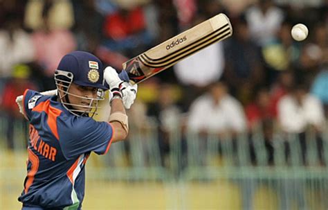 Sachin Tendulkar Gets It Through The Vacant Slip Cordon