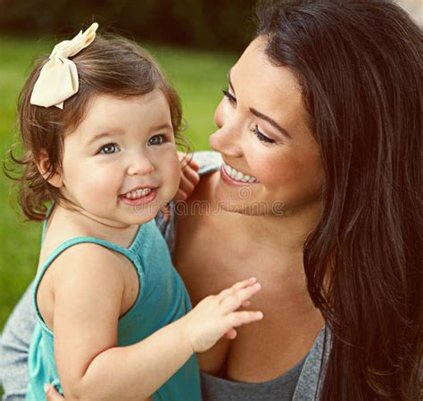 Mommys Little Princess A Mother Bonding With Her Adorable Little