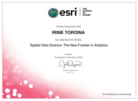 Esri Arcgispro Datascience Analytics Mooc Spatialdatascience Gis Urbanplanning Regional