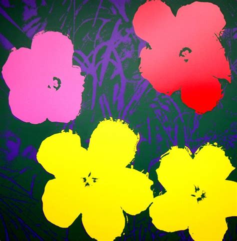 Andy Warhol Flowers Portfolio Set 10 Silkscreens Pop Art American Icon Colors At 1stdibs Andy