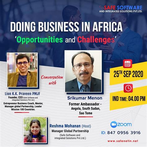 Satheesh Kumar S On Linkedin Safe Software And Integrated Solutions Is Inviting You To A