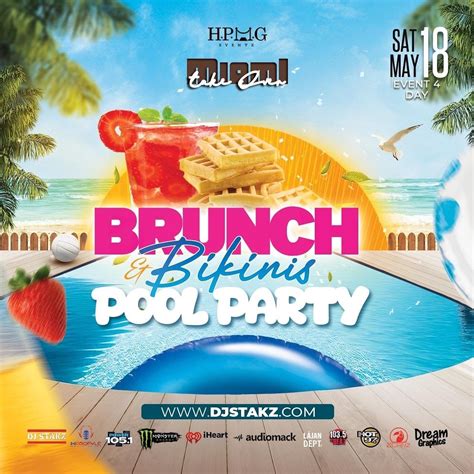 Miami Takeover 2024 Brunch And Bikinis Pool Party — Dj Stakz