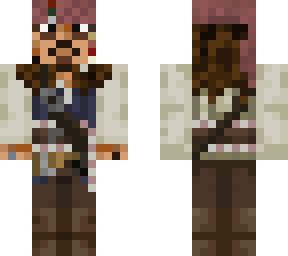 Jack Sparrow Minecraft Skins