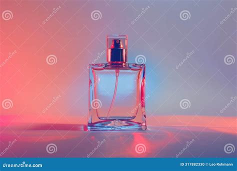 Liquid Perfume Collection In A Glass Atomizer Bottle Spray Showcases A