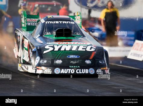 Eric Medlen In 2008 Nhra Time Trials Action At Firebird International