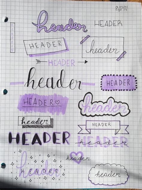 Chapter Heading Design Ideas