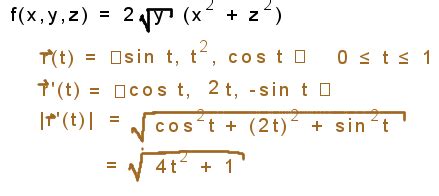 Geneseo Math Scalar Line Integrals