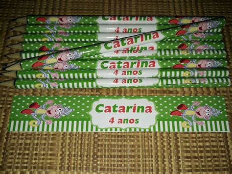 Lápis Dora Aventureira E Botas Elo7 Produtos Especiais