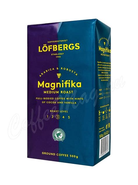 Кофе Lofbergs Magnifica молотый 500 г - купить - заказать