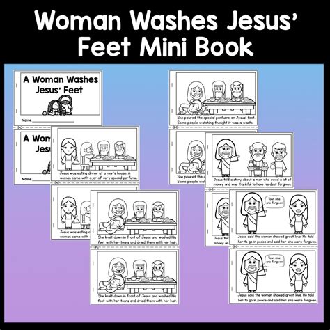 A Woman Washes Jesus Feet 5 Activities Mary Magdalene Anoints Jesus