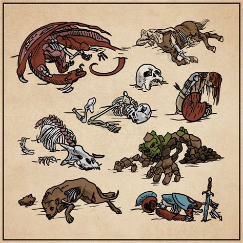 Enhance Your Fantasy Maps With The Carcasses Asset Pack In 2025