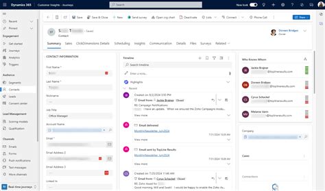 Dynamics 365 Customer Insights And Journeys Support