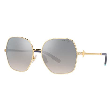 Tiffany And Co Clear Gradient Blue Mirror Int Sil Irregular Ladies