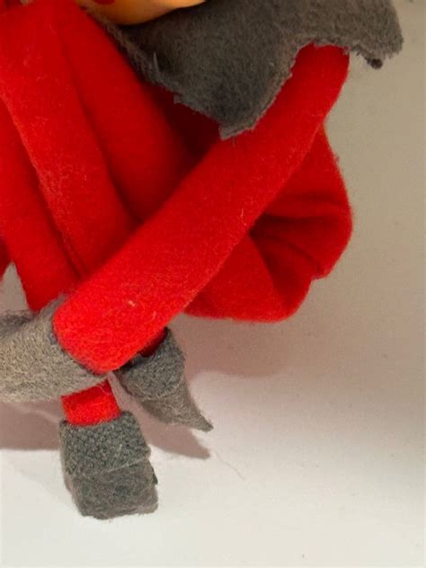 Vintage Knee Hugging Elf Japan Etsy