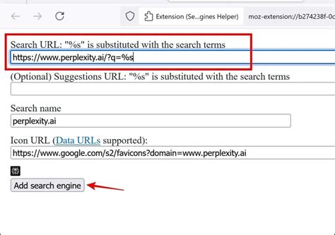 how to set perplexity as default search engine on chrome firefox and edge