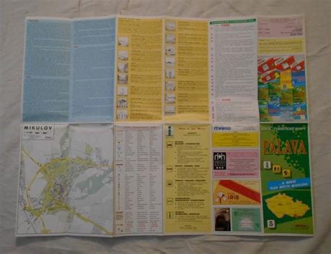 Turistická a cykloturist mapa Pálava Edice Turistické mapy Aukro