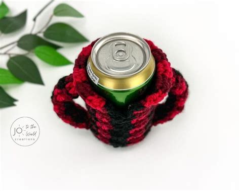 Lumberjack Can Cozy Free Crochet Pattern Jo To The World Creations