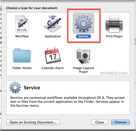 make a word and character counting service for all apps in mac os x