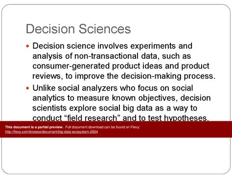 Big Data Ecosystem Ppt Slide Deck