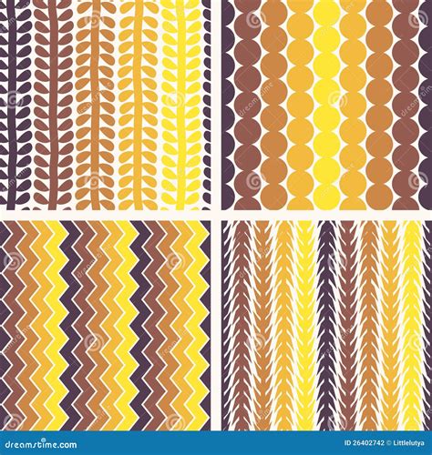 Seamless Retro Geometric Pattern Stock Illustration Illustration Of Seamless Funky 26402742