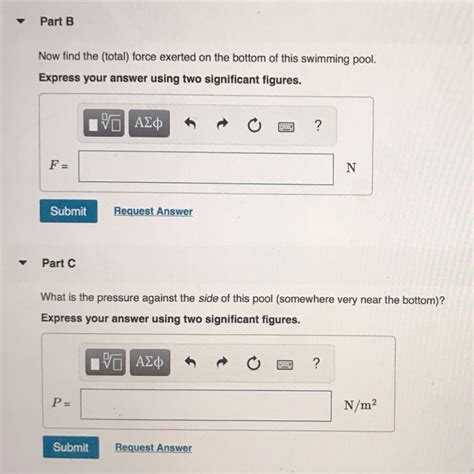 Solved Part A Calculate The Absolute Pressure At The Chegg