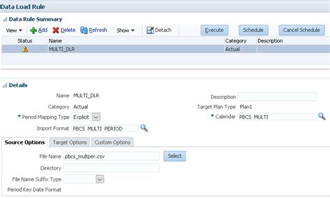 more to life fdmee data management loading data by multiple