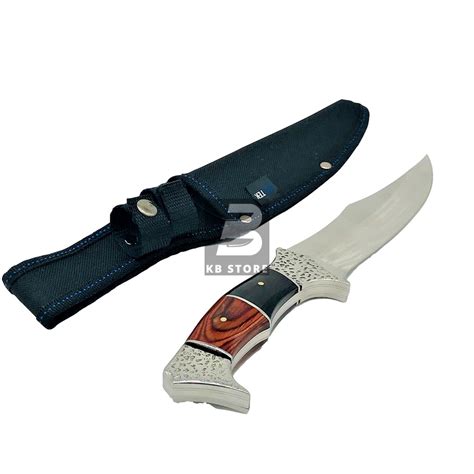 Faca Churrasco Com Cabo Artesanal Para Camping Pesca Defesa Acampamento Tático Coleção E