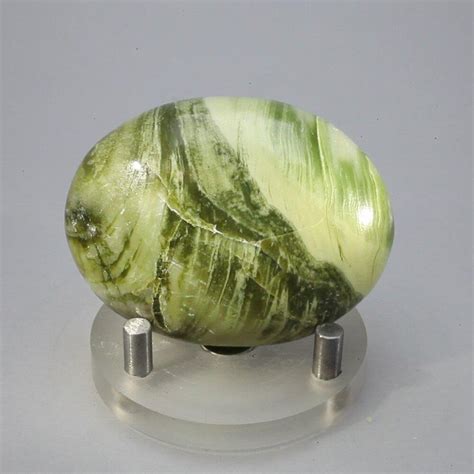 Infinity Serpentine Polished Stone ~55mm Tv2358 Etsy