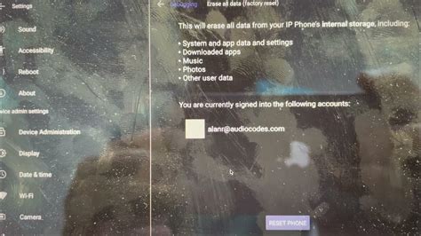 Hard Reset Audiocodes Rx Pad Meeting Room Controller Youtube