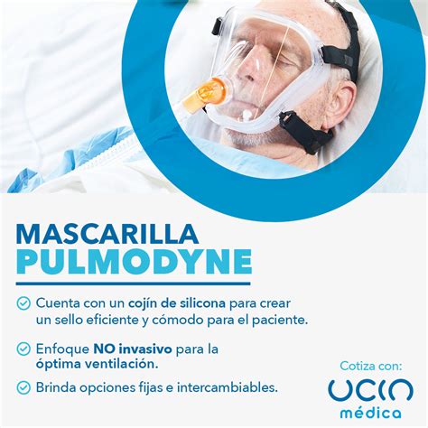 Ucin La Mascarilla Pulmodyne De Ucin🔹 Brinda Versatilidad Calidad
