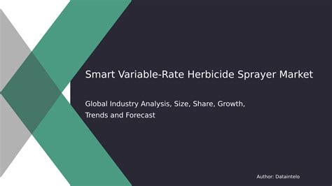 Smart Variable Rate Herbicide Sprayer Market Research Report 2033