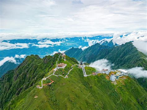 Premium Photo Landscape With Giant Buddha Statue On The Top Of Mount