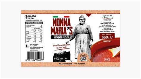 Nonna Marias Passata Twosome Creative