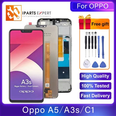 Ipartsexpert Lcd For Oppo A S Lcd Screen Lcd Touch Screen Disassembly Lcd Touch Screen And