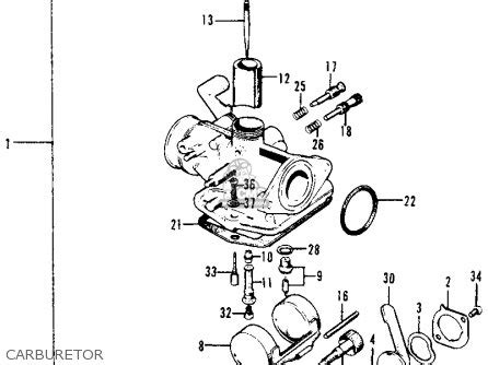 Honda 400ex Carburetor Diagram