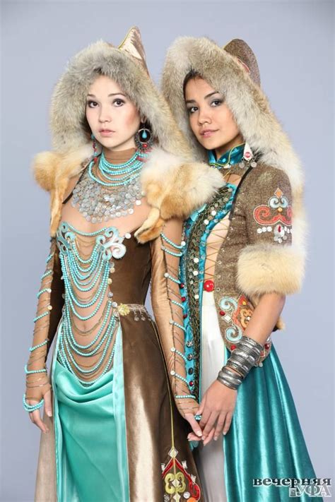 Beauties Of The Republic Of Bashkortostan Russia Traditional Outfits Beautiful Costumes Fashion