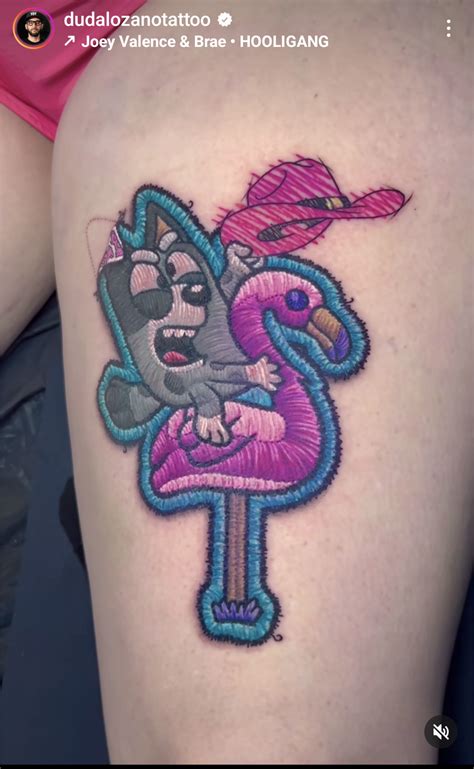 Muffin Patch Tattoo Rbluey