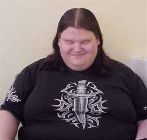 Funny Fat Gothic Guy Loaded Radio