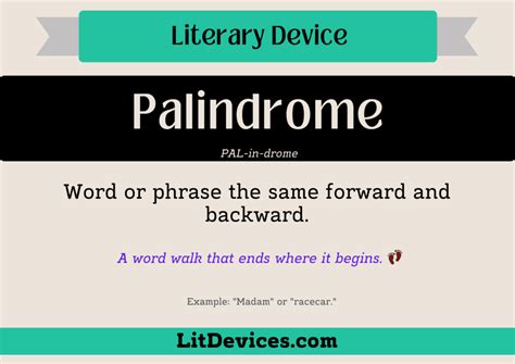 Uncovering The Mystery Of Palindrome A Literary Device